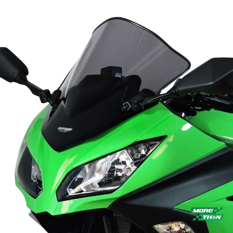 ชิลด์หน้ารถ MRA Windshields สำหรับ Kawasaki Ninja 250/300 Smoke (Racing ...