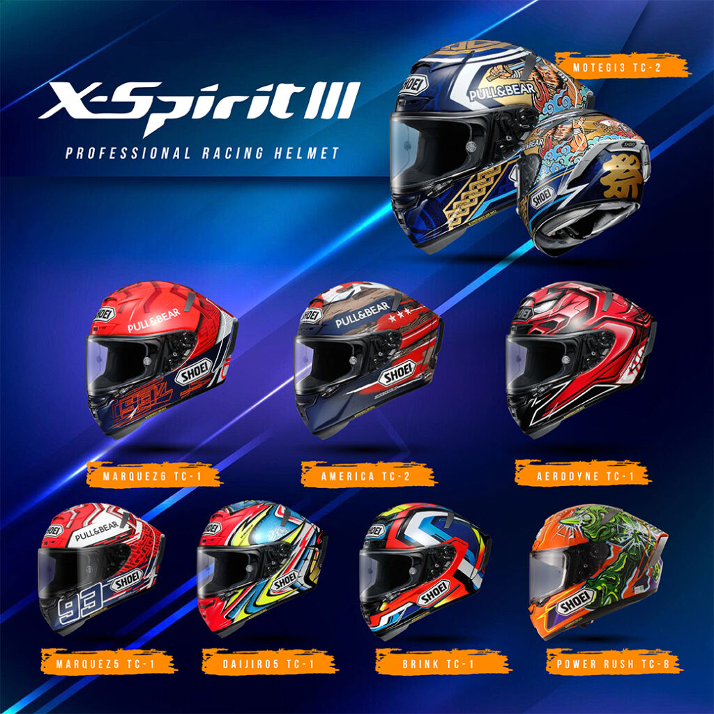 หมวกกันน็อค SHOEI รุ่น X-Spirit 3 – หมวกกันน็อก ถุงมือ เสื้อการ์ด ...