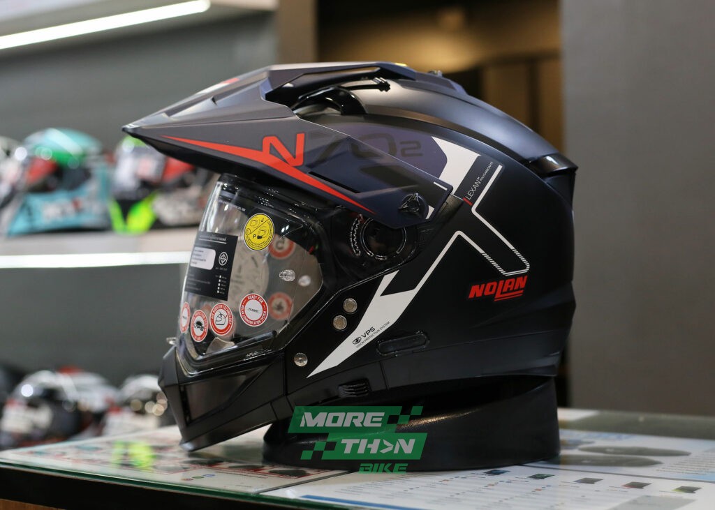 หมวกกันน็อค NOLAN N70-2 X Bungee Flat Blue – MoreThanBikeShop