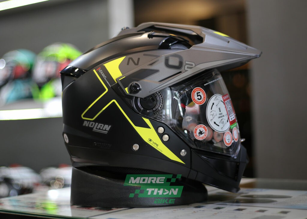 หมวกกันน็อค NOLAN N70-2 X Bungee Flat Lava Grey – MoreThanBikeShop