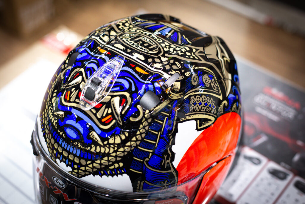 หมวกกันน็อค Arai รุ่น RX-7V Evo Samurai – หมวกกันน็อก ถุงมือ เสื้อการ์ด ...