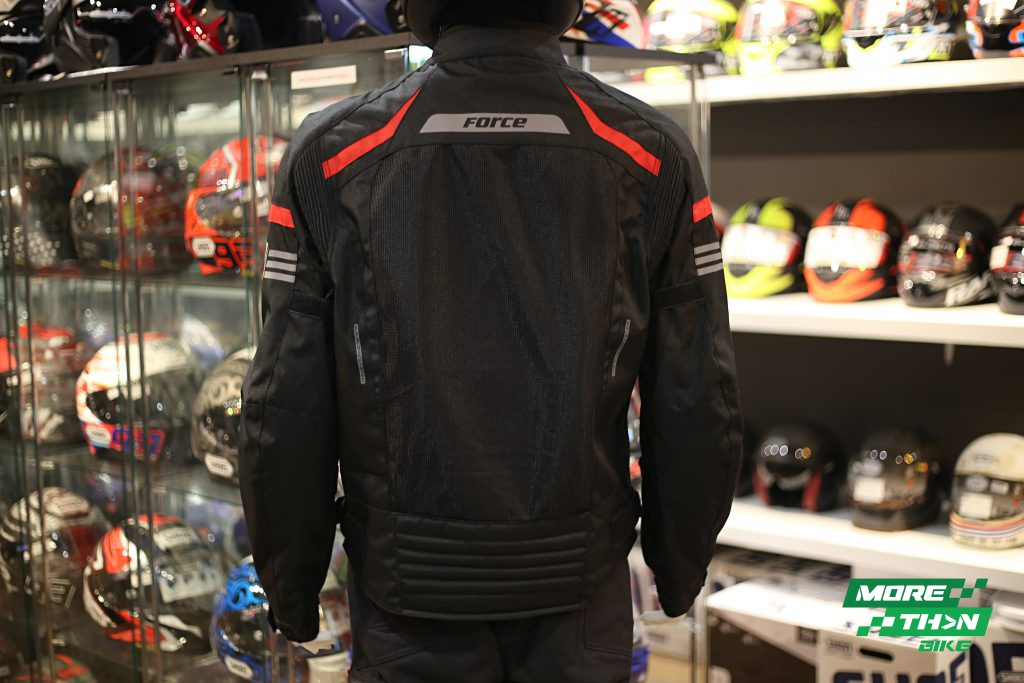 เสื้อแจ็คเก็ต/การ์ด Force Jacket MILANO Black/Red – หมวกกันน็อค ถุงมือ ...