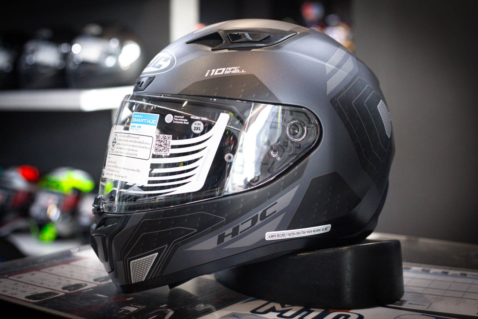 หมวกกันน็อค HJC รุ่น I-10 – หมวกกันน็อก ถุงมือ เสื้อการ์ด รองเท้า และ ...