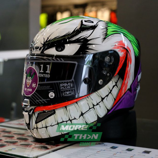 หมวกกันน็อค HJC รุ่น RPHA 11 JOKER DC COMIC (LIMITED EDITION ...