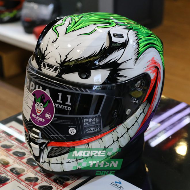 หมวกกันน็อค HJC รุ่น RPHA 11 JOKER DC COMIC (LIMITED EDITION ...
