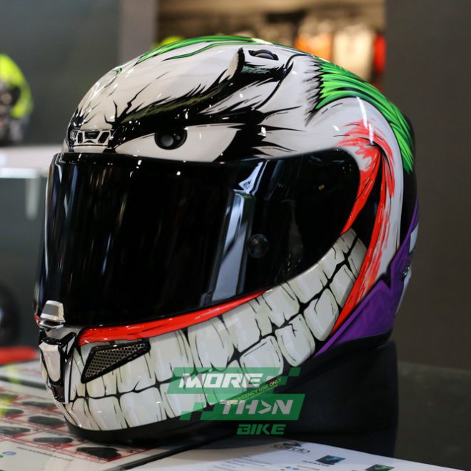 หมวกกันน็อค HJC รุ่น RPHA 11 JOKER DC COMIC (LIMITED EDITION ...