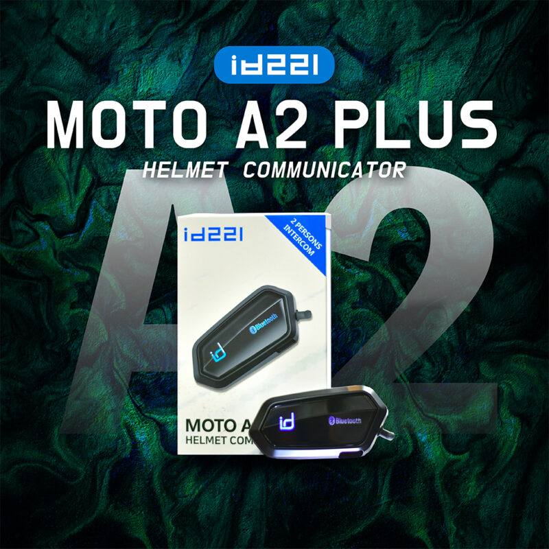บลูทูธติดหมวก ID221 รุ่น MOTO A2 Plus – MoreThanBikeShop