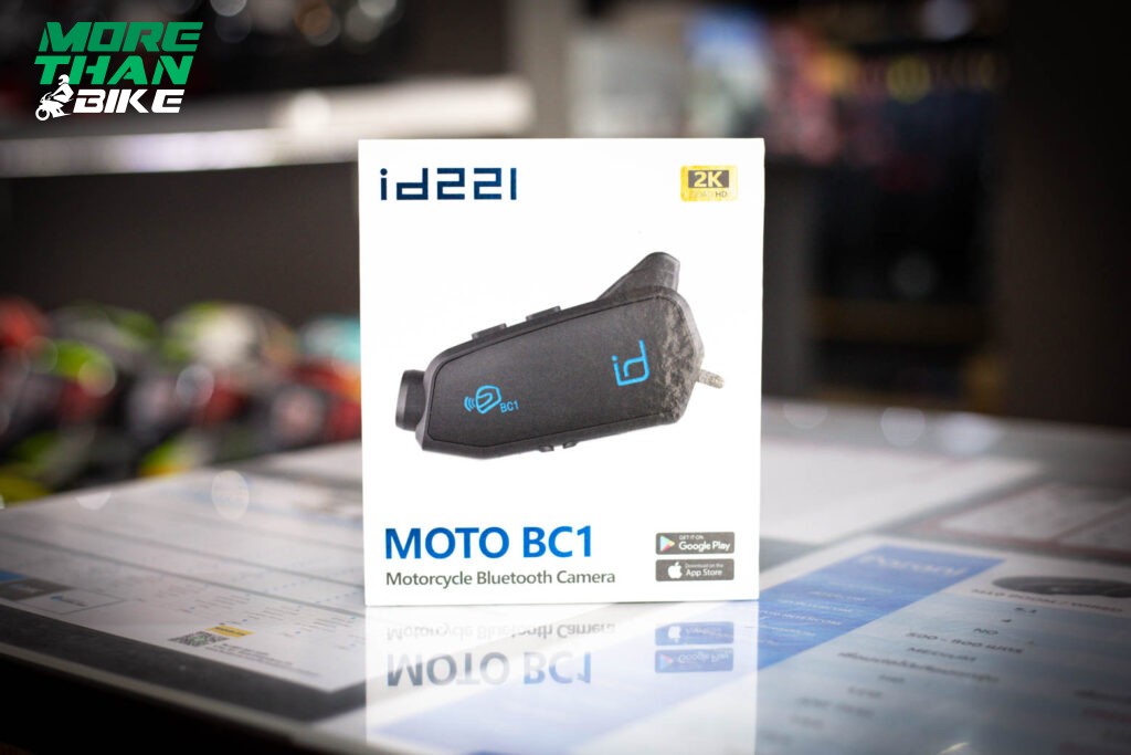 บลูทูธติดหมวก ID221 รุ่น MOTO BC1 (มีกล้อง) – MoreThanBikeShop