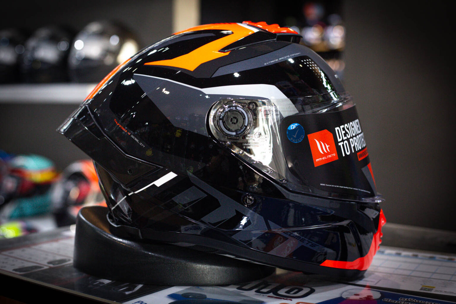 หมวกกันน็อค MT รุ่น THUNDER 4 SV ลาย Goblin Gloss Red – หมวกกันน็อก ถุงมือ เสื้อการ์ด รองเท้า ...