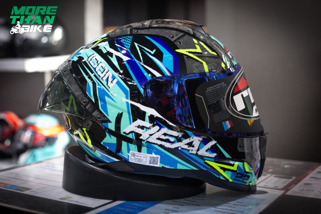 หมวกกันน็อค REAL รุ่น Falcon Icon ลาย Black Blue – หมวกกันน็อก ถุงมือ ...