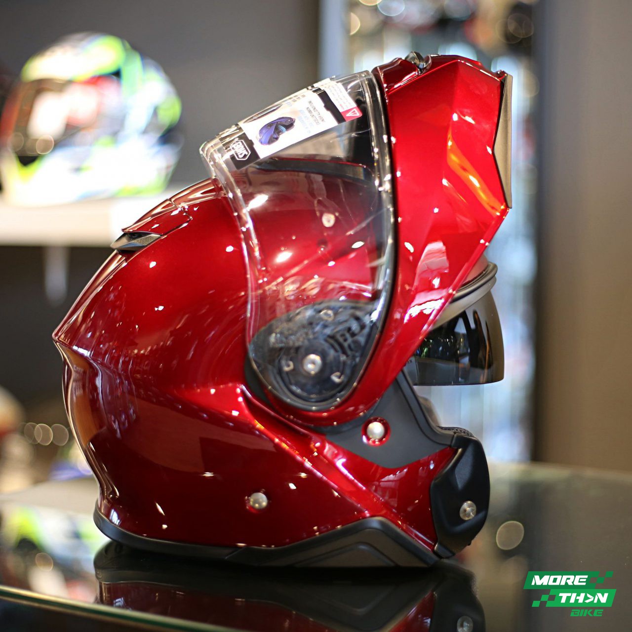 หมวกกันน็อค SHOEI NEOTEC II Red(Flip Up) – หมวกกันน็อค ถุงมือ เสื้อ ...