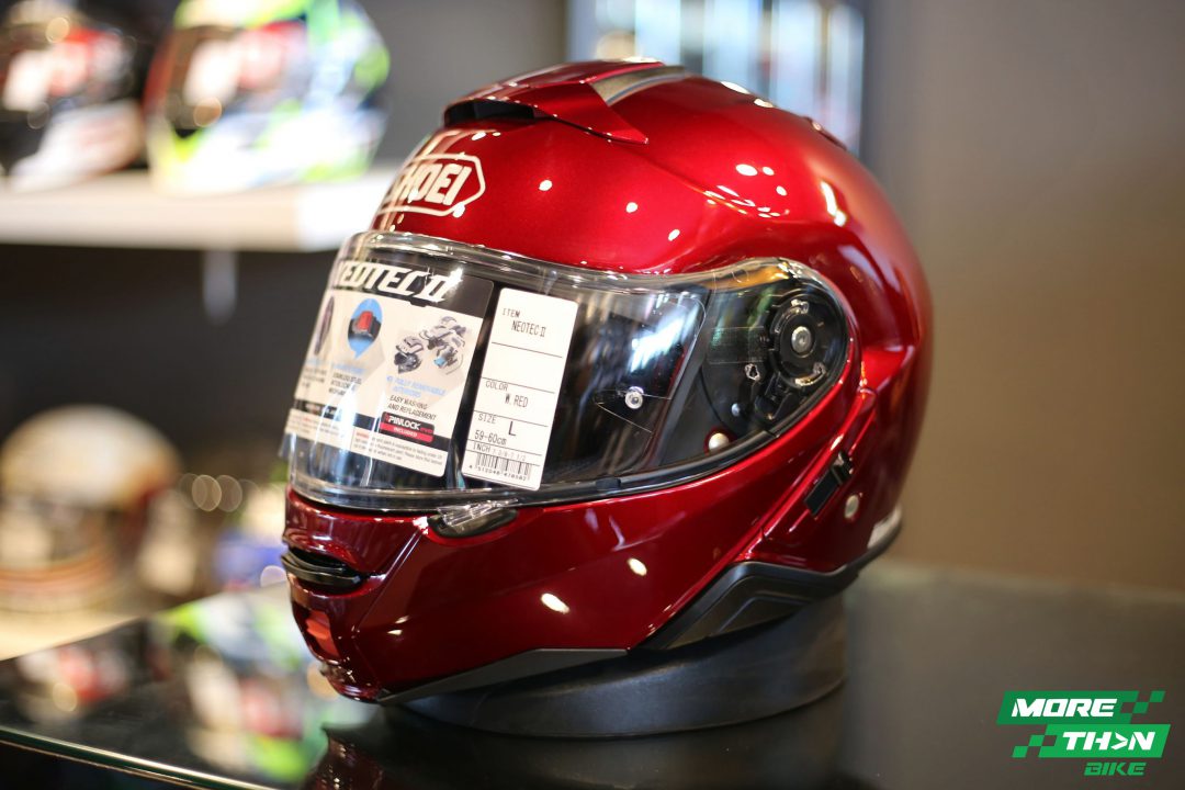 หมวกกันน็อค SHOEI NEOTEC II Red(Flip Up) – หมวกกันน็อก ถุงมือ เสื้อ ...