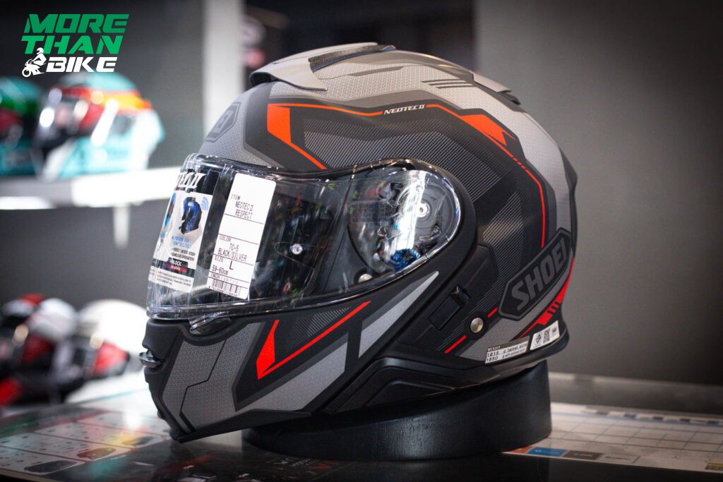 หมวกกันน็อคยกคาง SHOEI รุ่น NEOTEC II Graphic – MoreThanBikeShop