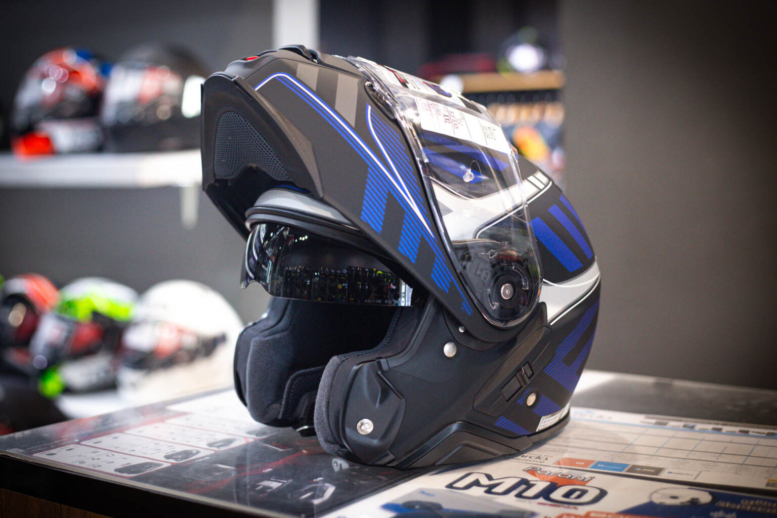 หมวกกันน็อคยกคาง SHOEI รุ่น NEOTEC II Splicer TC-2 – หมวกกันน็อค ถุงมือ ...