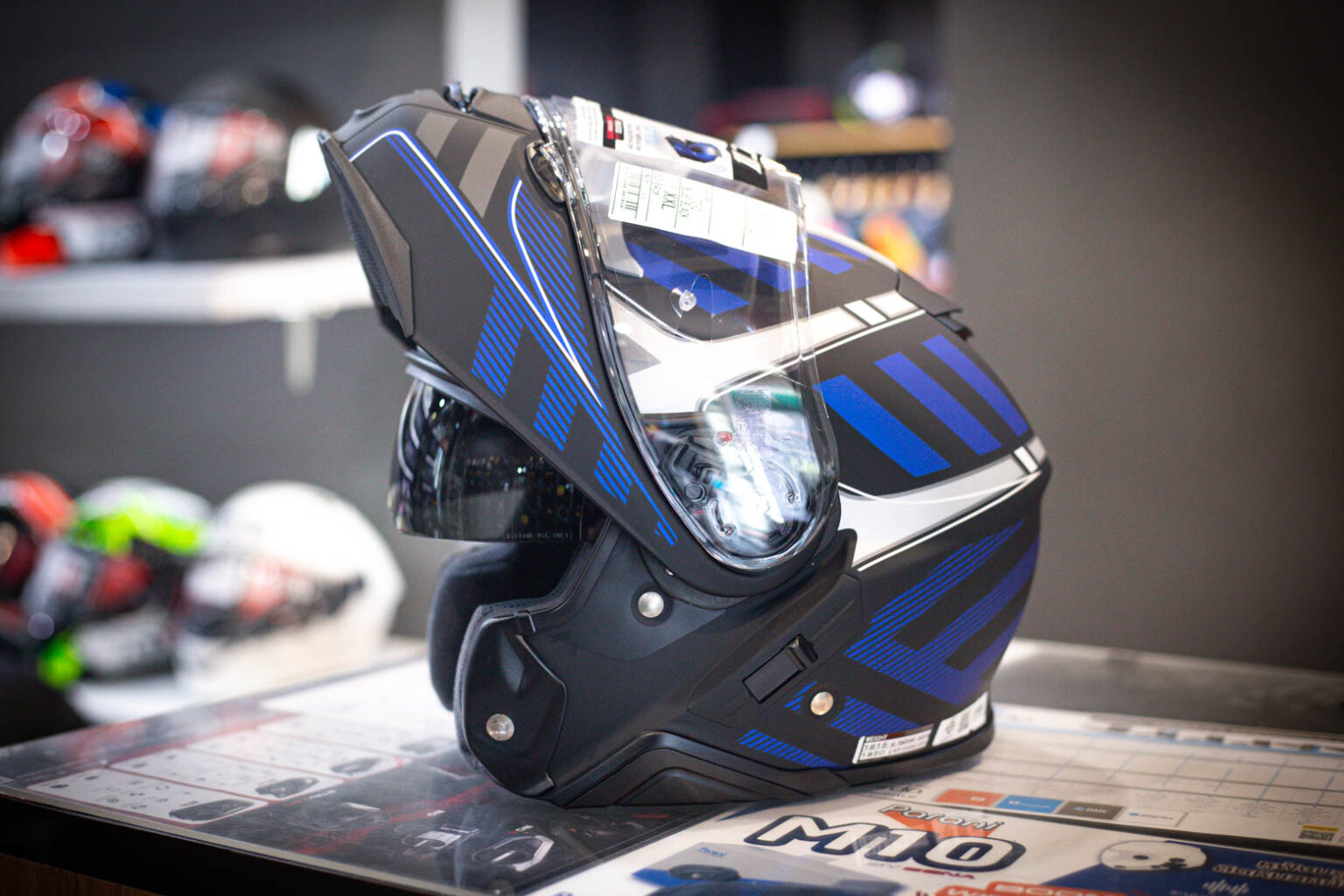 หมวกกันน็อคยกคาง SHOEI รุ่น NEOTEC II Splicer TC-2 – หมวกกันน็อค ถุงมือ ...