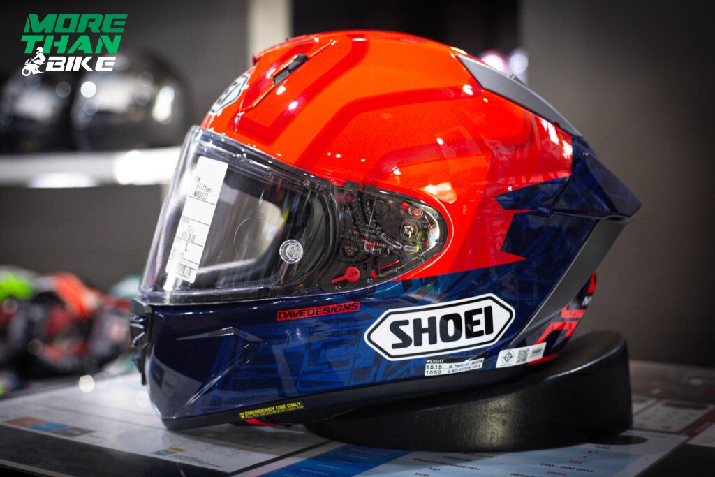 หมวกกันน็อค SHOEI รุ่น X-15 – หมวกกันน็อค ถุงมือ เสื้อการ์ด รองเท้า และชุดขับขี่มอเตอร์ไซค์